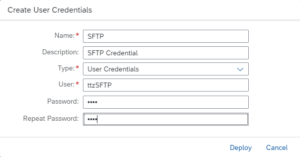 SFTP Adapter in SAP CPI - TechTalkZone